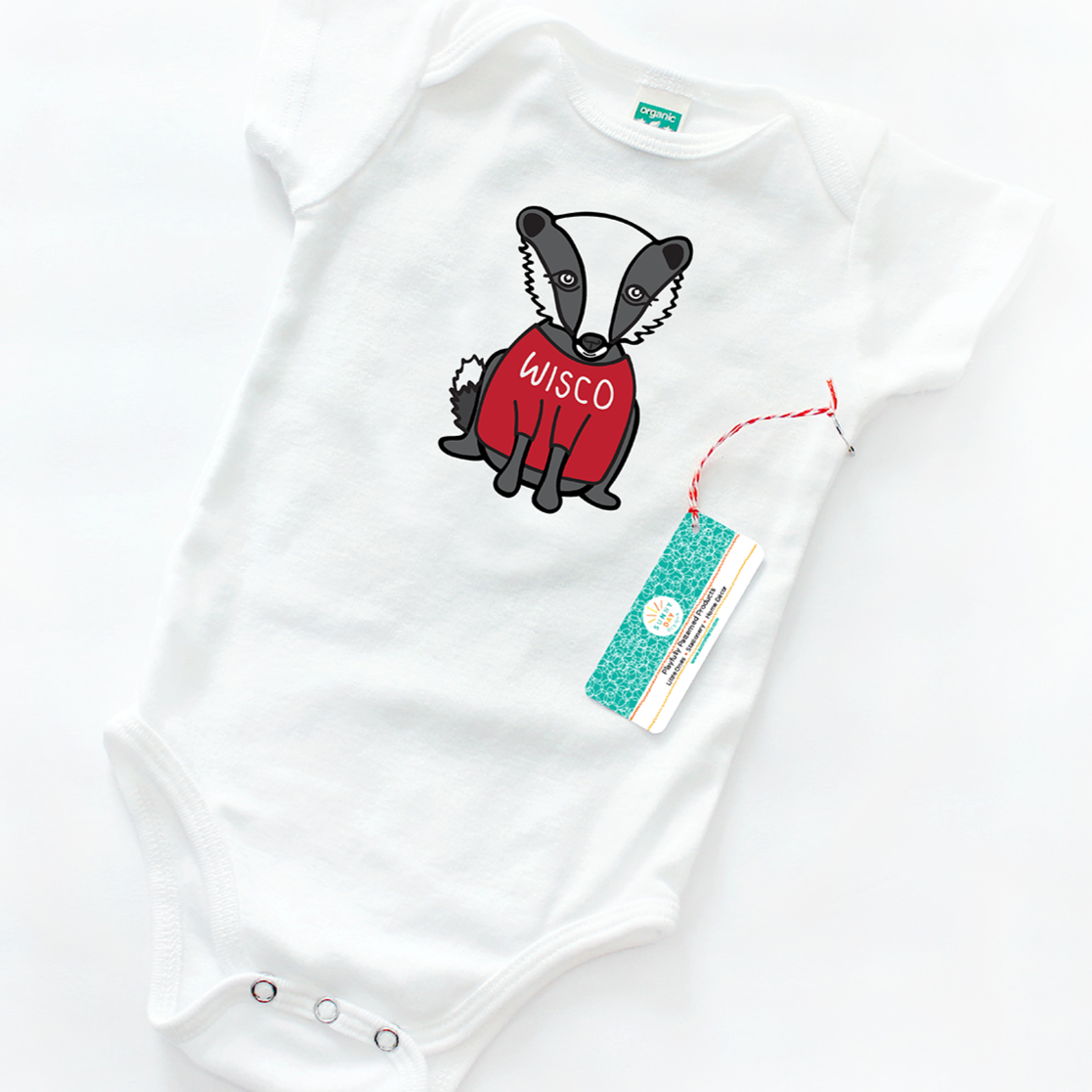 WISCO Badger UW Madison Baby Onesie - Madison Wisconsin Badger Baby ...